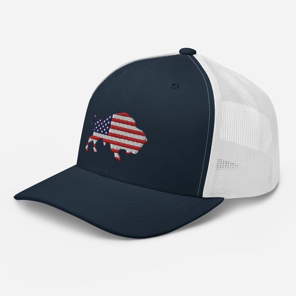 Trucker Hat - American Buffalo – Wild Leap